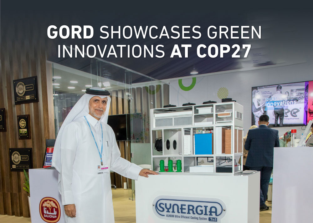 GORD showcases sustainable innovations at COP27 - Gulf Organisation for ...